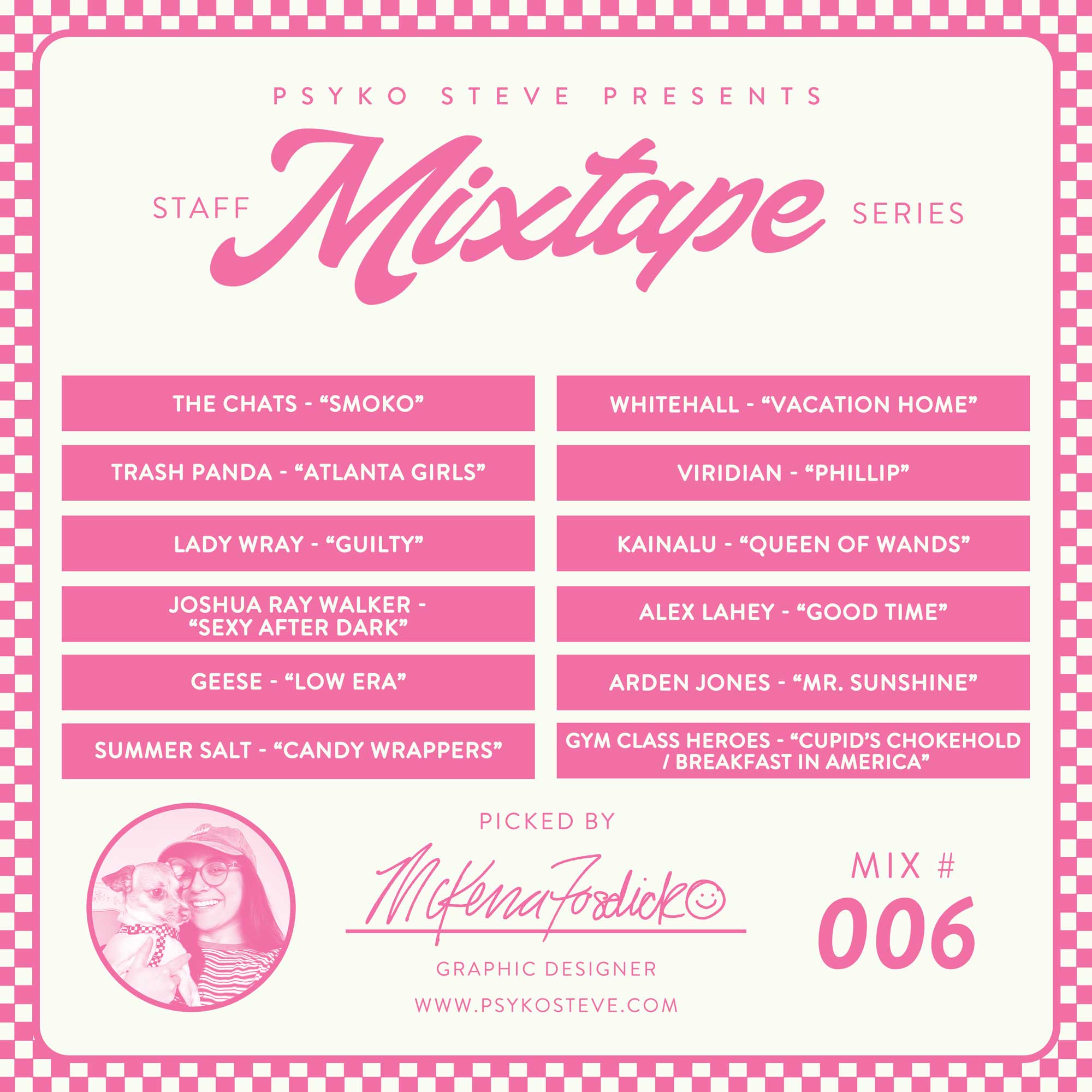 Staff Mixtape Series #006 is here! - Psyko Steve Presents : Psyko Steve ...